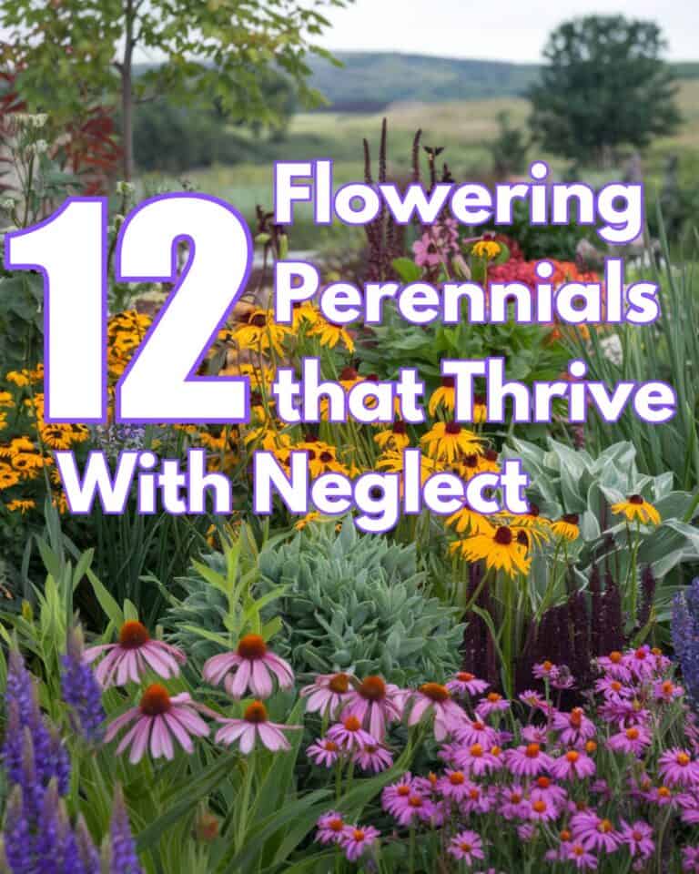 12 Flowering Perennials that Thrive With Neglect!