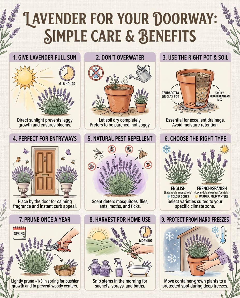 The $10 Plant That Repels Bugs, Reduces Stress & Transforms Your Entryway