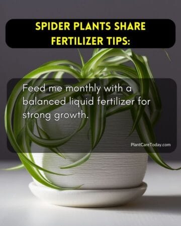 Spider Plant Fertilizer: Tips On Fertilizing Chlorophytum Plants