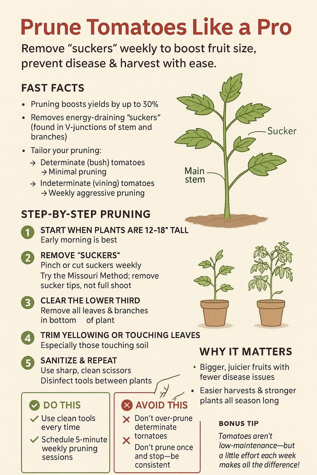 The Secret Pruning Hack That Transforms Tomato Plants