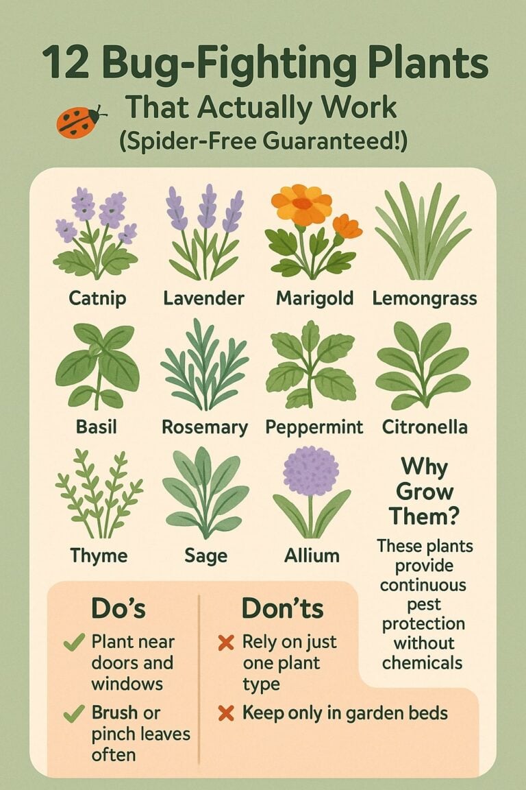 12 Bug-Fighting Plants That Actually Work